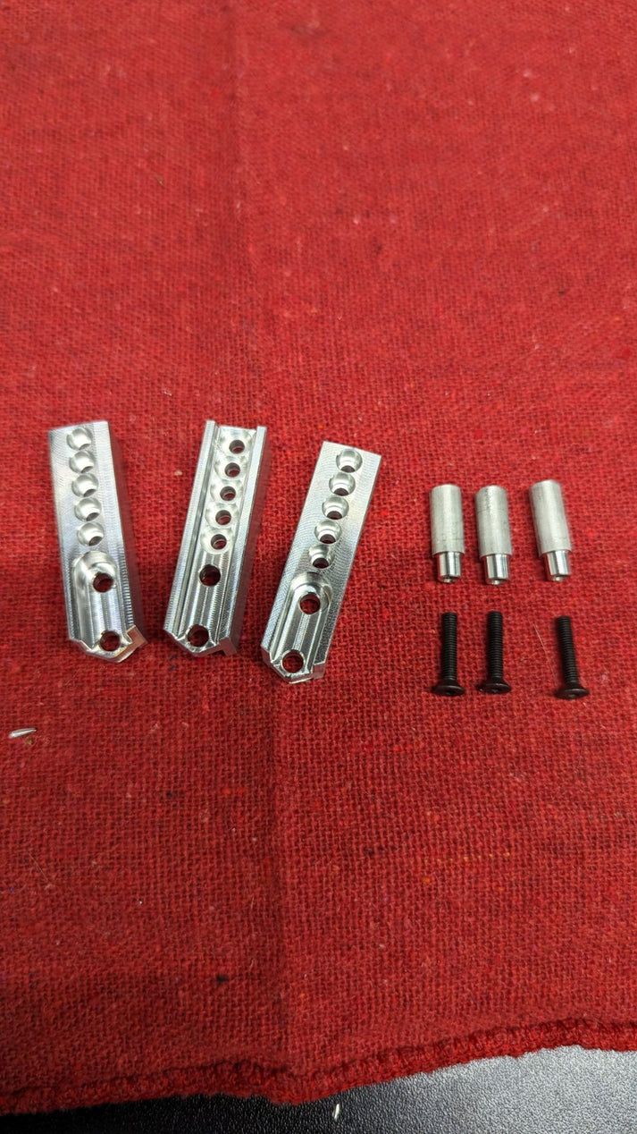 RA2 ALUMINUM ADJUSTABLE JAWS IN STOCK – A-Zone Precision and Machine